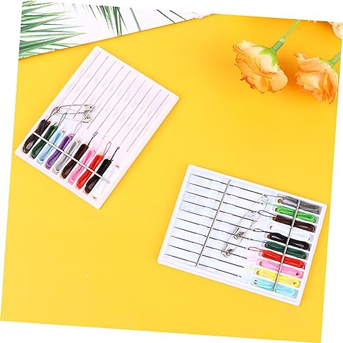 EXCEART 4 Boxes Set T Tool Tools Needles Needle and Thread Sewing Travel