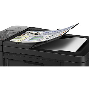 Canon PIXMA TR4522 All-in-One Color Wireless Inkjet Printer for Home Office, Black - Print Scan Copy Fax - 4800 x 1200 dpi, Auto 2-Sided Borderless Photo Printing, 20 Sheets ADF