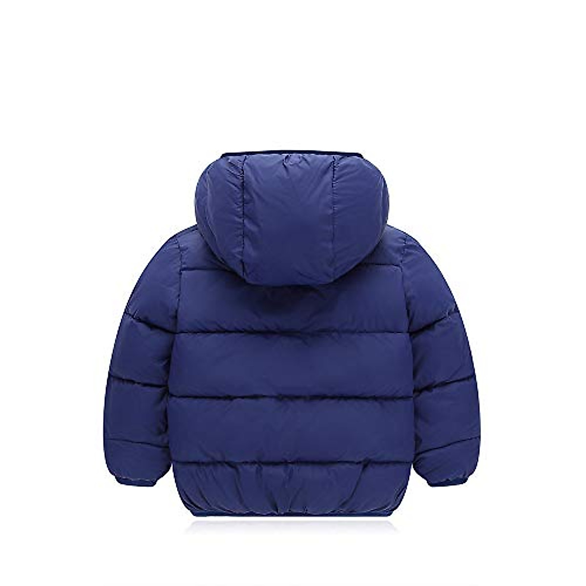 Mfmiudole Baby Boys Girls Winter Coats, Thick Hooded Down Kids Infants Toddlers Winter Warm Jacket Outerwear for 2-7 Years (Blue, 4-5T)