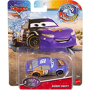 Disney Car Toys Color Changers Bobby Swift