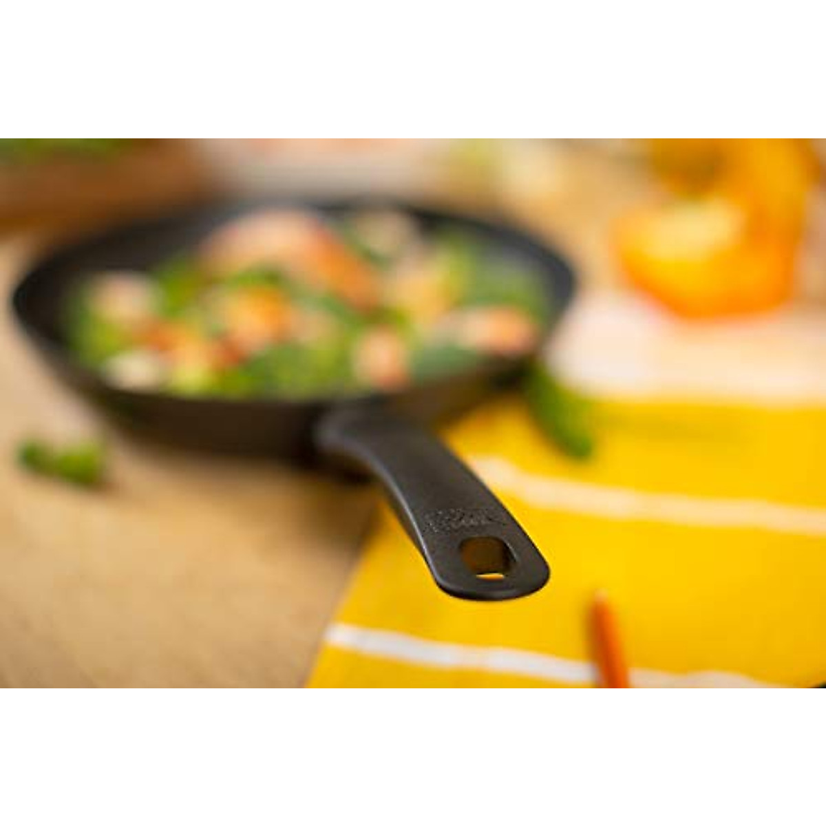 KUHN RIKON Easy Induction Non-Stick Frying Pan, 28 cm, Black