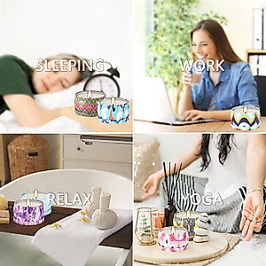 Onebird Set of 36 Scented Candle Gift Set,Natural Pure Soy Wax Aromatherapy Candles Essential Oils for Home and Women