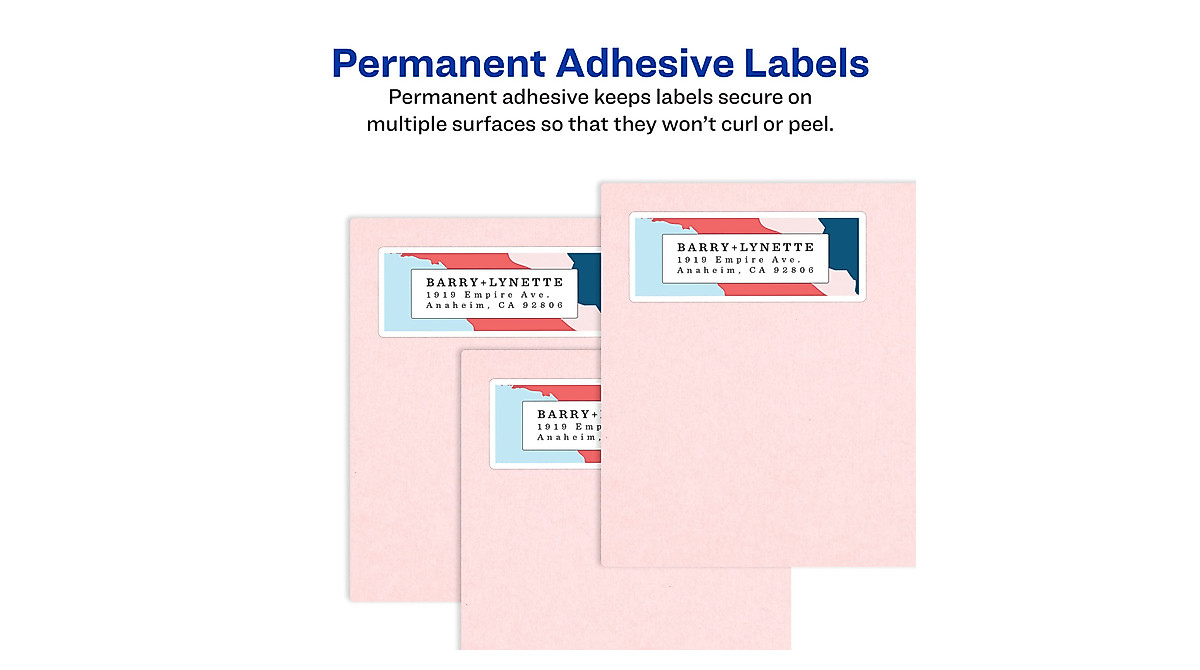 Avery Easy Peel Address Labels - 2,000 Count