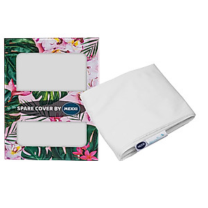 Baby Nest Cover for Dockatot Deluxe+ Docks | MEXXI 100% Hypoallergenic Cotton Newborn Lounger Cover | (Cover Only) (White)