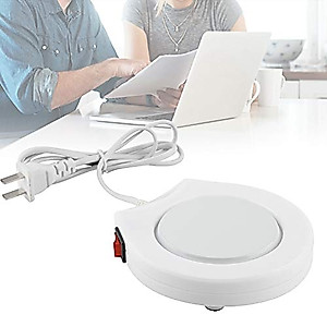 Mug Warmer Electric Cup Beverage Warmer Plate - Haofy Smart Coffee Warmer for Home Office Home Desk Use, Insulation Cup Heater Pad with Warmer Temperature 113℉/ 45℃