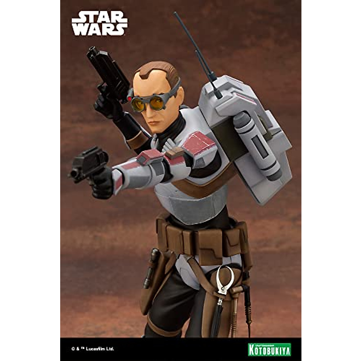 Kotobukiya Star Wars: The Bad Batch: Tech ARTFX Statue,Multicolor