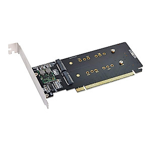 Cablecc 4X NVME M.2 AHCI to PCIE Express 3.0 Gen3 X16 Raid Card VROC Raid0 Hyper Adapter