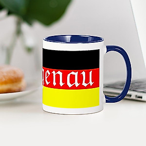 CafePress Genau German Flag Mug Ceramic Coffee Mug, Tea Cup 11 oz