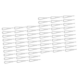 Outanaya 400 Pcs Shirt Pin Costume Shirt Sock Clips Garment Clip Dress Shirt Clips Hair Clips Alligator Folding Ties Clips Shirt Fixing Alligator Clip Clamps with Teeth White Plastic