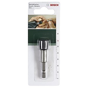 Bosch 2609255902 59mm Universal Bit Holder with Permanent Magnet and with Quick-Change Drill Chuck