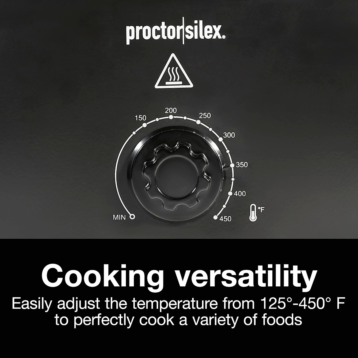 Proctor Silex 24-Pound Electric Roaster Oven with Variable Temperature Control, Self-Basting Lid & Removable Pan, 18 Quart, Black (32211)