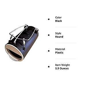 Blackhole Trap - The Original Blackhole Mole, Rodent & Gopher Trap, Spring Loaded, Easy to Use, Reusable Dark Trap Hole for Eliminating Pests in All Yards