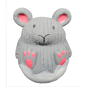 Latex with Rubber Tumbler Dog Toy (Mouse)