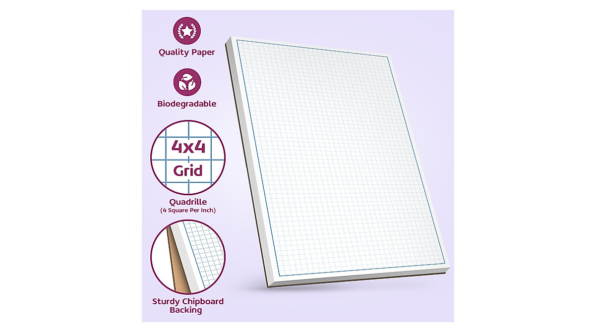 Next Day Labels 11x17 Blueprint & Graph Paper for Architects & Engineers