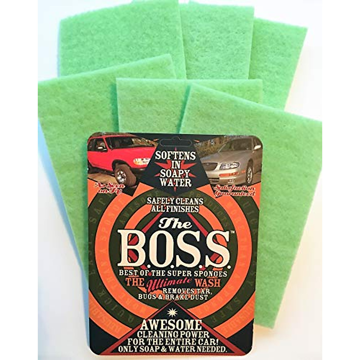 Bug Removing Boss Sponge, Easy Reach Kit - UPGRADED Version