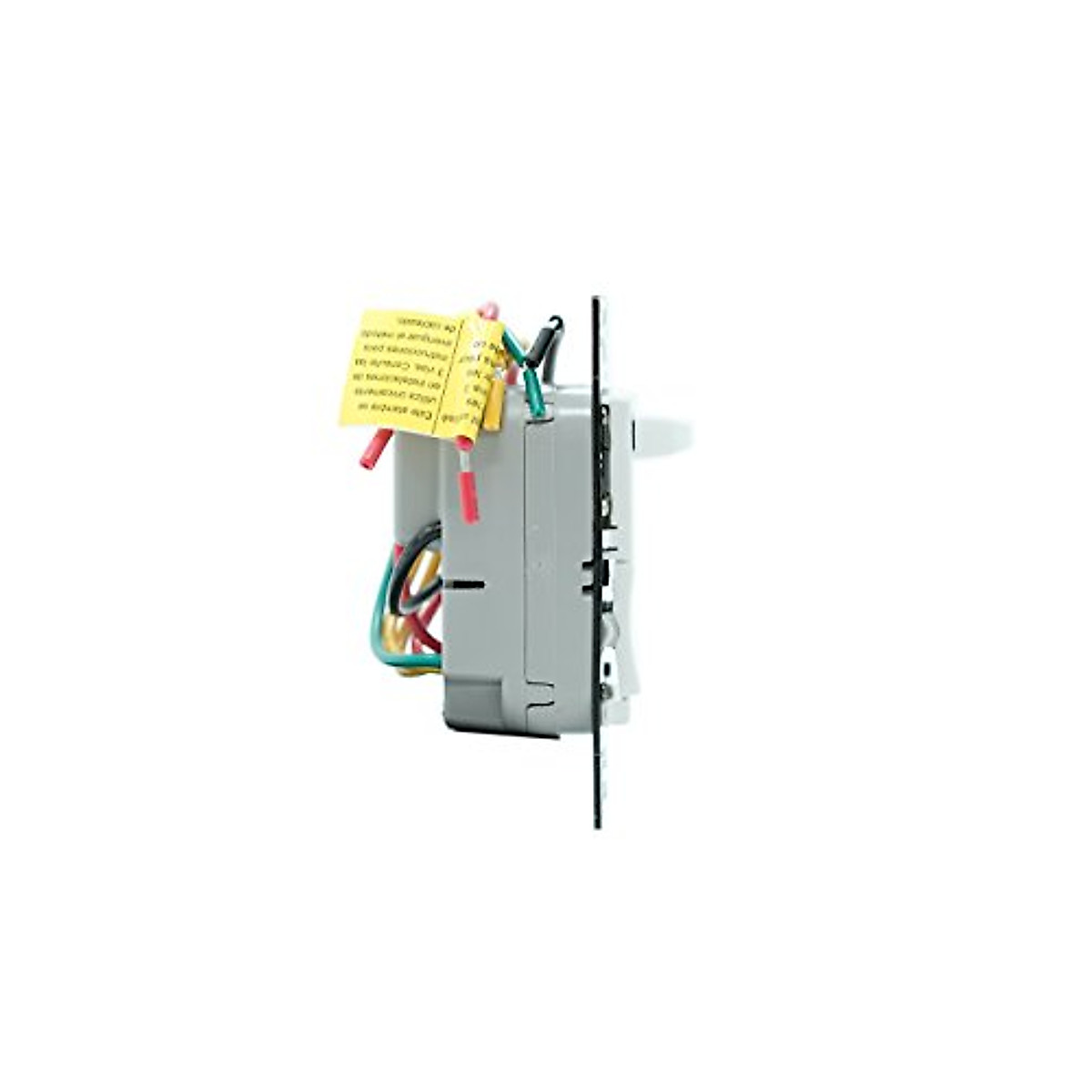 Legrand - Pass & Seymour Dimmer Light Switch with Fan Speed Control Switch, White Single Pole Dimmer Switch, LSCLDC163PWCCV4, 1 Count