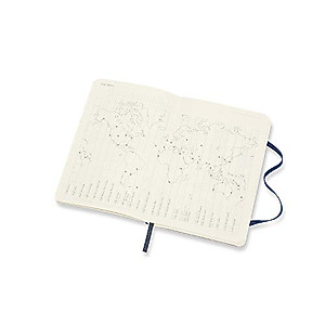 Moleskine Classic 12 Month 2022 Weekly Horizontal Planner, Soft Cover, Pocket (3.5" x 5.5"), Sapphire Blue