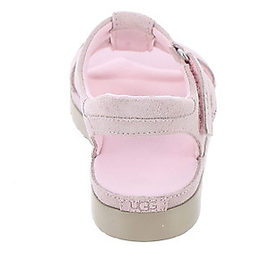 UGG Unisex-Child Goldenstar Strap Sandal, Seashell-pink, 3 Big Kid