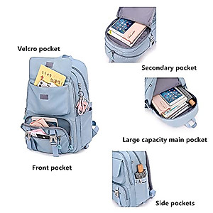 ZHANAO Rolling Backpack Luggage BookBag with Wheels Trolley Bag Wheeled Travel Backpack for Girls & Boys Trolley Bag