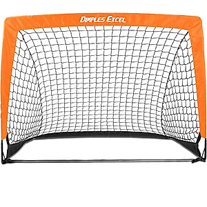 Dimples Excel Soccer Goal Soccer Net for Backyard 4'x3', 1 Pack