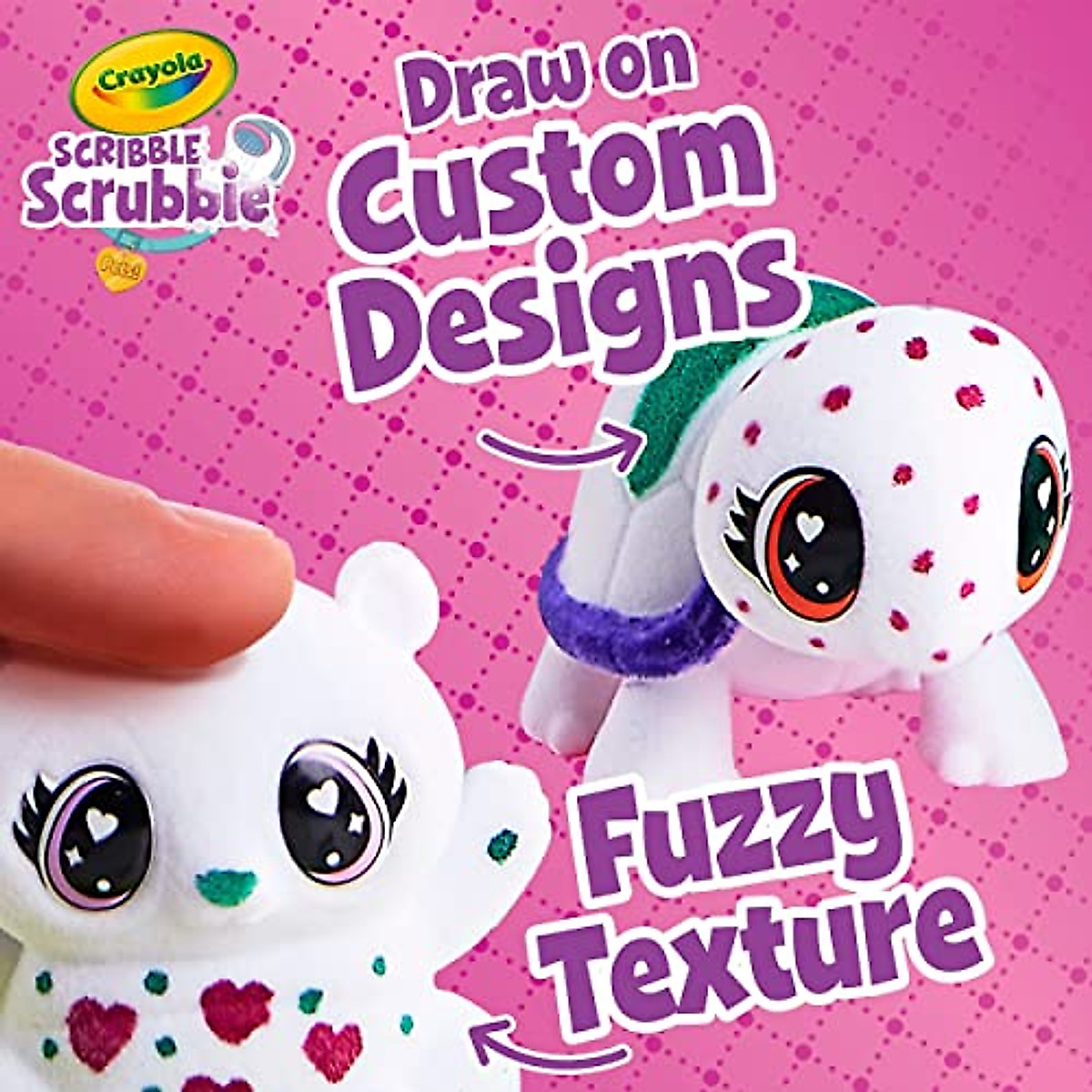Crayola Scribble Scrubbie Pets Scented Spa, Animal Toy Playset, Includes Washable & Scented Markers, Gifts for Girls & Boys, Ages 3+