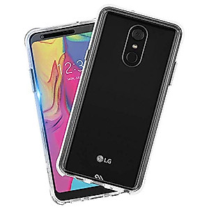 Case-Mate - Protection Pack - LG Stylo 5 Tough Case + Glass Screen Protector - Bundle - Clear