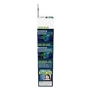 GloFish Blue LED Aquarium Light 8 Inches, 1 Count, Waterproof