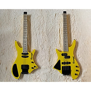 4 String Bass/ 6 String Lead Headless Tremolo Busuyi Guitar Right
