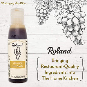 Roland Foods Balsamic Glaze, Ginger, 5.07 Ounce