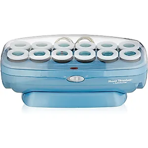 BaBylissPRO Jumbo Hot Rollers, Nano Titanium Hair Styling Tools & Appliances, 12 Count, (Pack of 1) BABNTCHV15