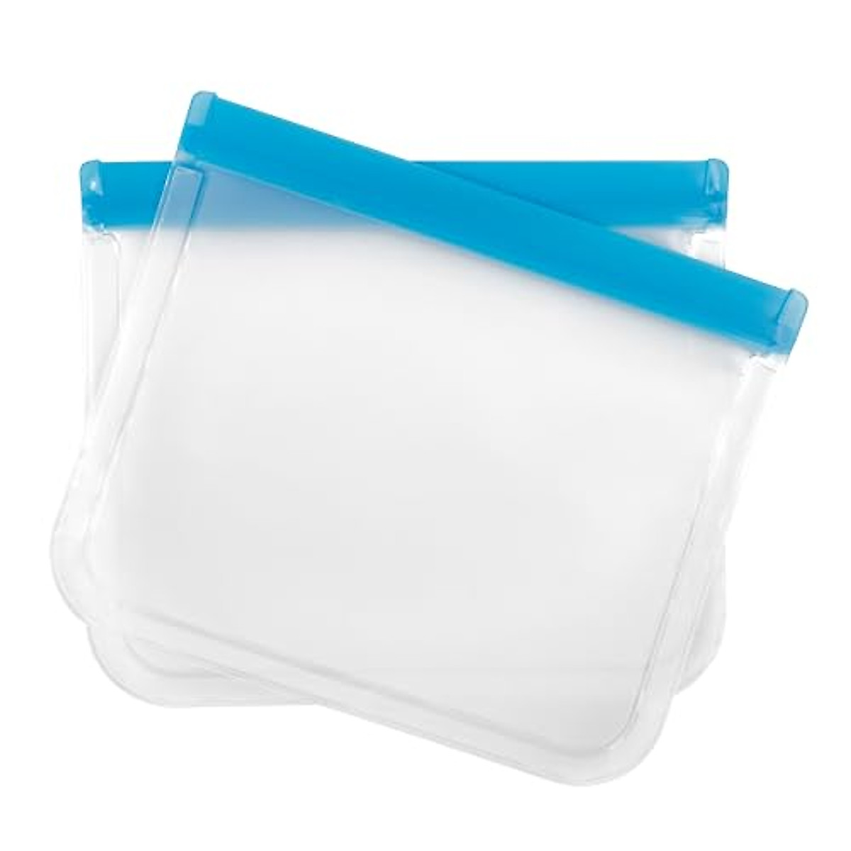 Rupert and Jeoffrey's Trading Co. [10 ct] Sandwich Size Reusable Zipper Freezer Bags