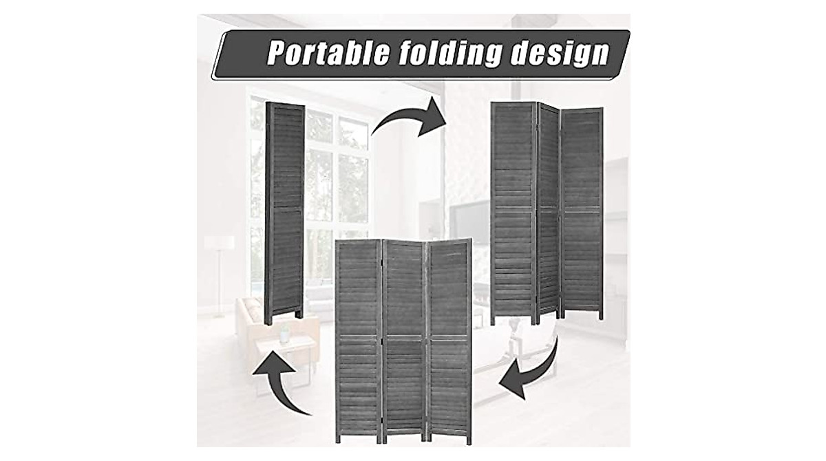 Stylish 3 Panel Room Dividers for Privacy & Decor