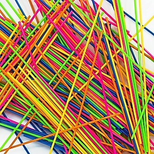 3Doodler Create PLA 3D Printing Filament Refill Bag (x250 Strands, Over 2000 ft. of Extruded Plastic) - Neon Sunset