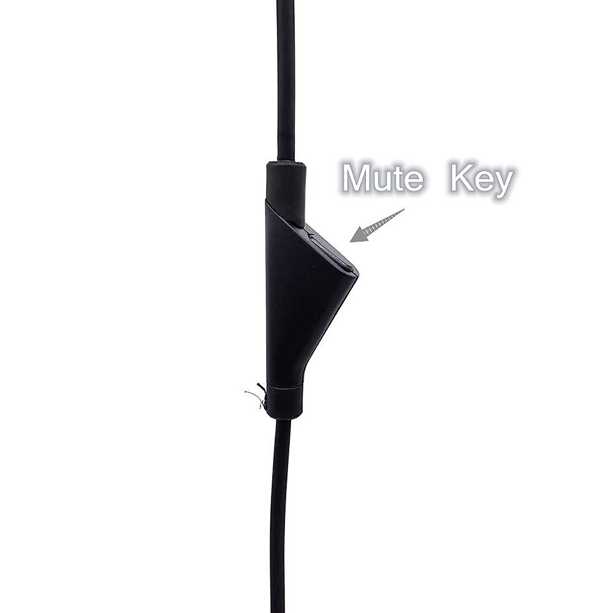 Meijunter Replacement Inline Mute Cable for Astro A10/A40/A30/A50/Logitech G233/G433 Wired Gaming Headset, 2m/6.6 ft