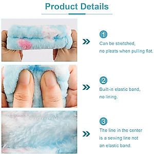 Chanaco Spa Headband, Makeup Headband with Wrist Bands, Hair Accessories for Washing Face and Teen Girl Gifts for Women