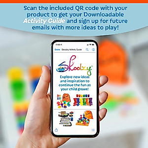 Skoolzy Number Blocks & Counting Coins 44 Piece Set, Toddler Toys Preschool Learning Activities Montessori Toys for Ages 18 Months+