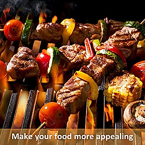 Adviace Grill Grates for Charbroil 463242716 Replacement Parts, Cooking Grate Grids for Charbroil 463242715 463276016 463240015 463242716 Grill Parts, Members Mark 720-0882D