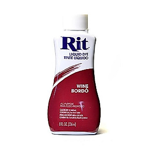 Rit Dyes Wine Liquid 8 oz. Bottle [Pack of 4 ]