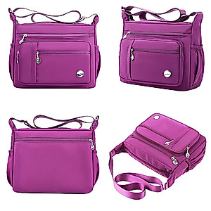 MINTEGRA Women Shoulder Handbag Roomy Multiple Pockets Bag Ladies Crossbody Purse Fashion Tote Top Handle Satchel