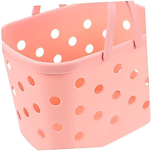 FONDOTIN 2pcs Laundry Basket for Bathroom Underwear Storage Organizer Bathroom Organizer Basket Storage Bags Vegetable Basket Portable Cube Storage Basket Sundries Basket Yellow