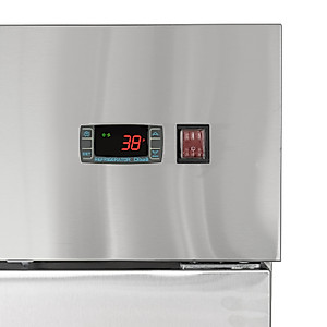 KoolMore RIR-1D-SS 29 in. One Door Commercial Reach-in Refrigerator, 23 cu. ft. ETL Listed in Stainless-Steel