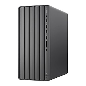 HP Envy TE01-3022 Desktop Computer i7-12700 16GB 512GB SSD 1TB HDD W11P Black Refurbished (Renewed)
