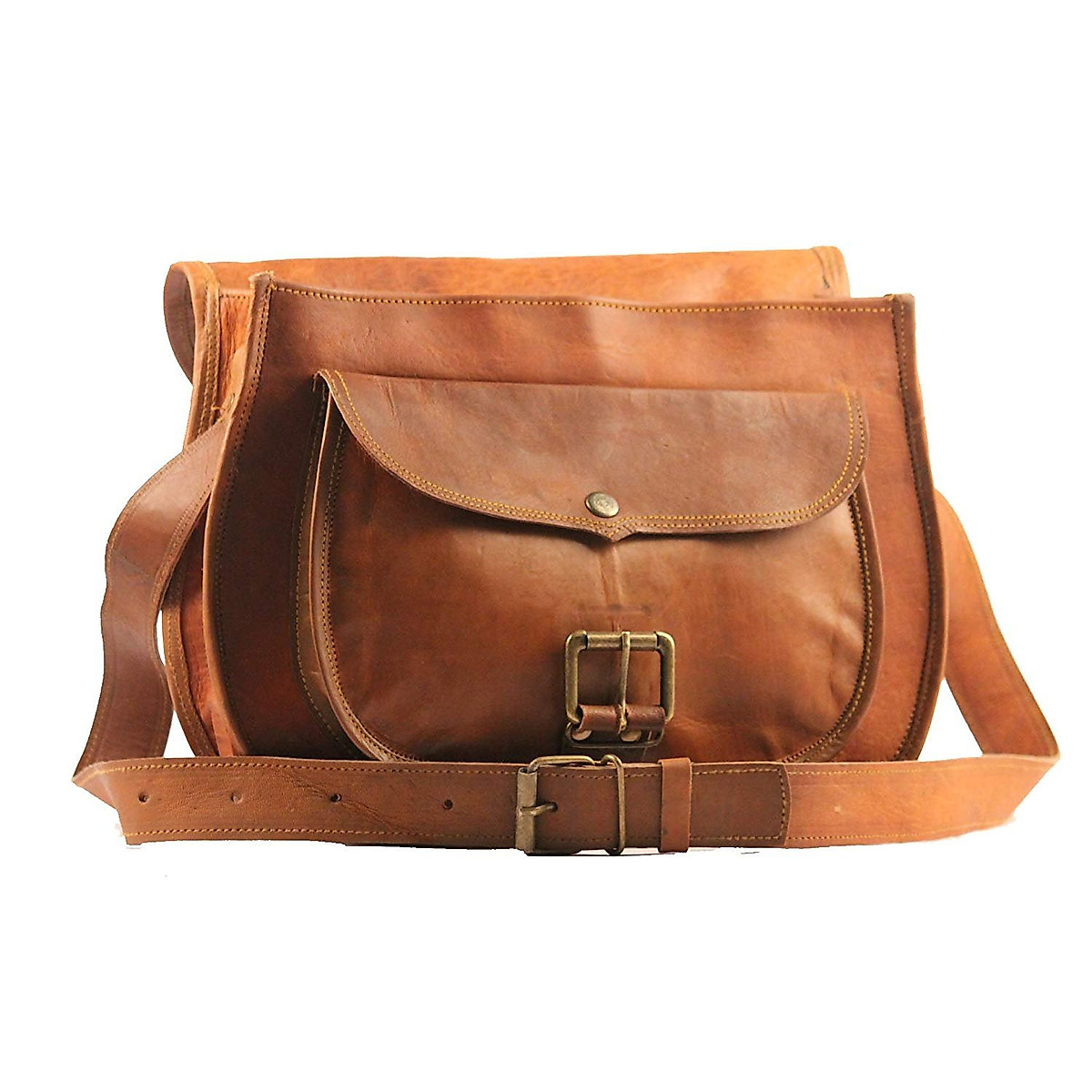 Leather Bag Crossbody Bags for women Gypsy Bag Shoulder Bag Travel Tote bag (13 INCH)