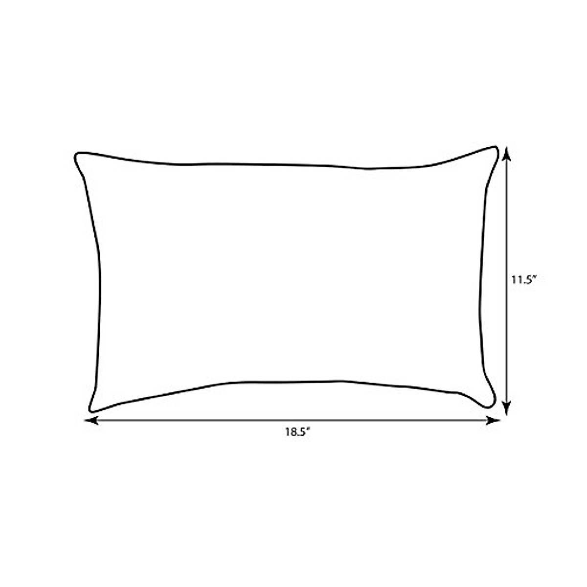 Pillow Perfect Christmas Wreaths Lumbar Pillow, 11.5" x 18.5", Blue