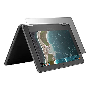 celicious Privacy 2-Way Anti-Spy Filter Screen Protector Film Compatible with Asus Chromebook Flip C214 (Anti-Glare Display)