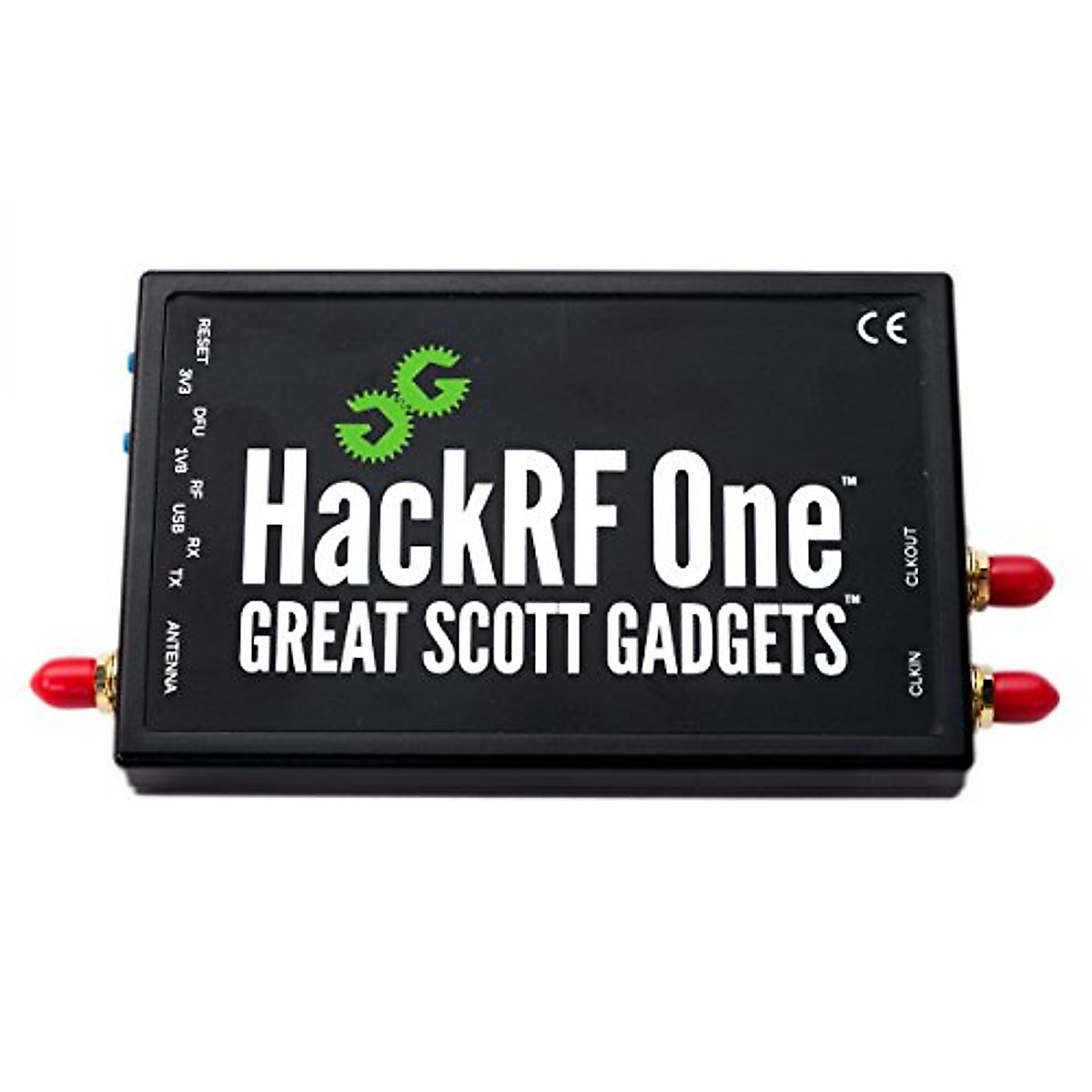 Nooelec HackRF One Software Defined Radio, ANT500 & SMA Adapter Bundle for HF, VHF & UHF. Includes SDR with 1MHz-6GHz Frequency Range & 20MHz Bandwidth, ANT-500, and 4 SMA Adapters