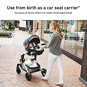 Graco Modes Nest Baby Stroller with Height Adjustable Reversible Seat, Nico