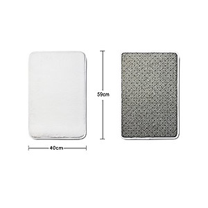 Beauty Collector Soft Hallway Entrance Welcome Mat Deer Prints Doormat for Bedroom Kitchen Dorm Funny Indoor Small Non Slip Rug Cabin Doorway Front Door Mat