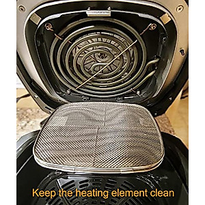 Replacement Splatter Shield for Ninja Foodi AG301,Accessories for Ninja Foodi 5-in-1 Indoor Grill, Stainless Steel Fine Mesh Splatter Screen for Ninja Foodi AG300, AG300C,AG301C, AG302, AG400