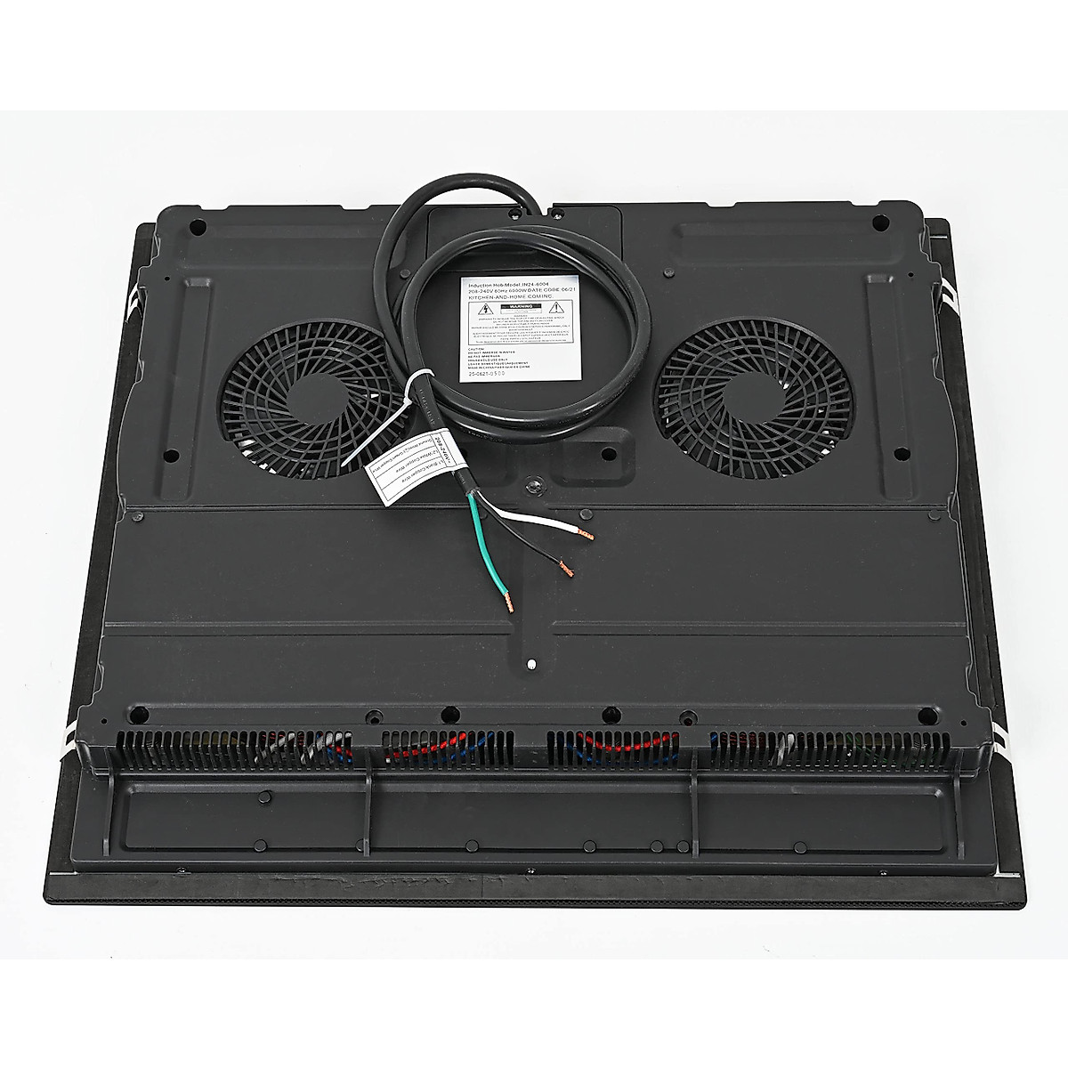 K&H 4 Burner 24 Inch Built-in Induction Electric Stove Top Ceramic Cooktop Touch Control 240V 6000W IN24-6004